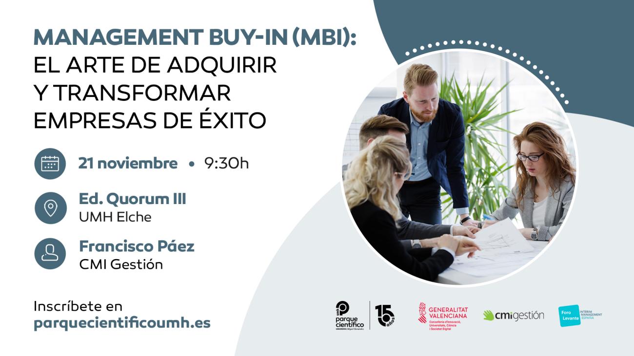 Management buy-In (MBI): El arte de adquirir y transformar empresas de ...